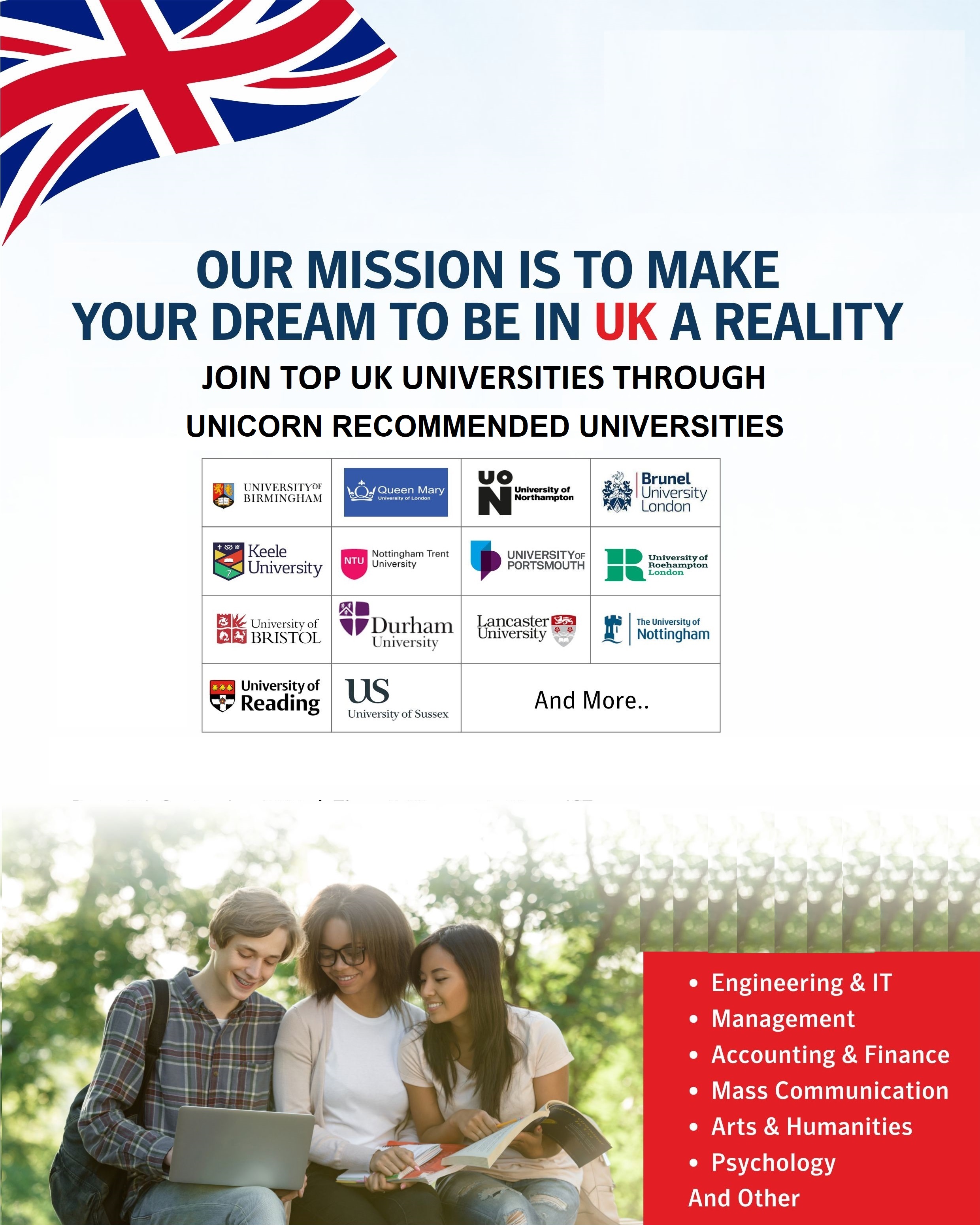 Go Global – Study Abroad – Unicorn India